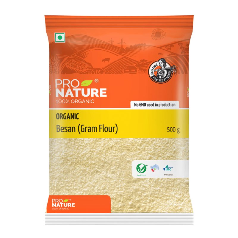 Besan (Gram Flour) 500g - Pro Nature Organic Foods