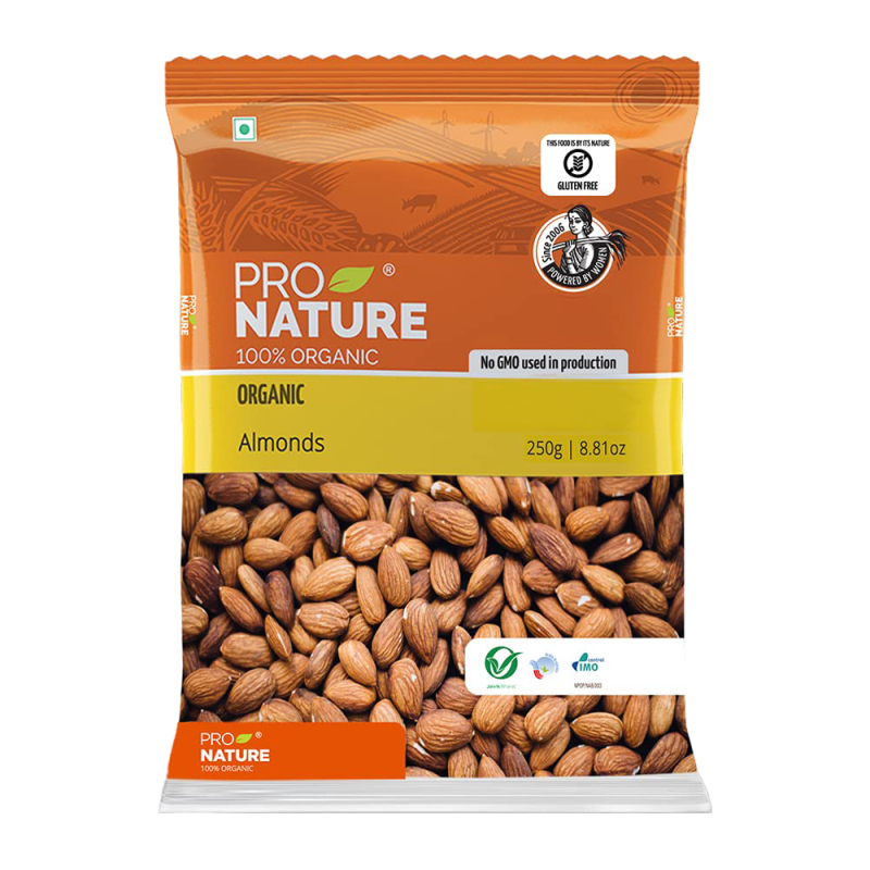 Almonds 250g - Pro Nature Organic Foods